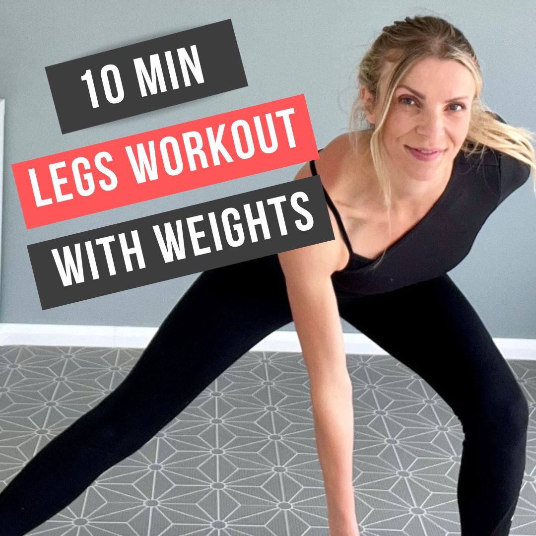 10 Min Legs Workout With Dumbbells – Beth Campagna Fitness - Mama Life